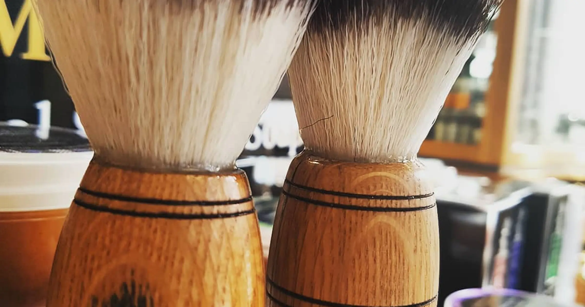 The 'Scotch Barrel' Shaving Brush And OC DE Safety Razor